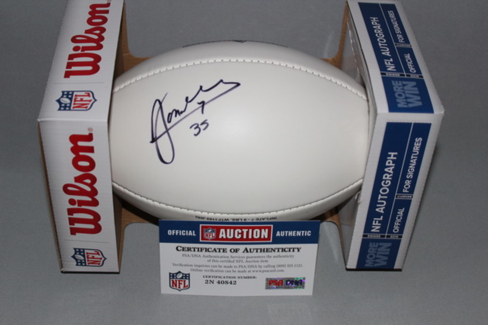 PATRIOTS - JONAS GRAY SIGNED PANEL BALL W/ PATRIOTS CHARITABLE ...