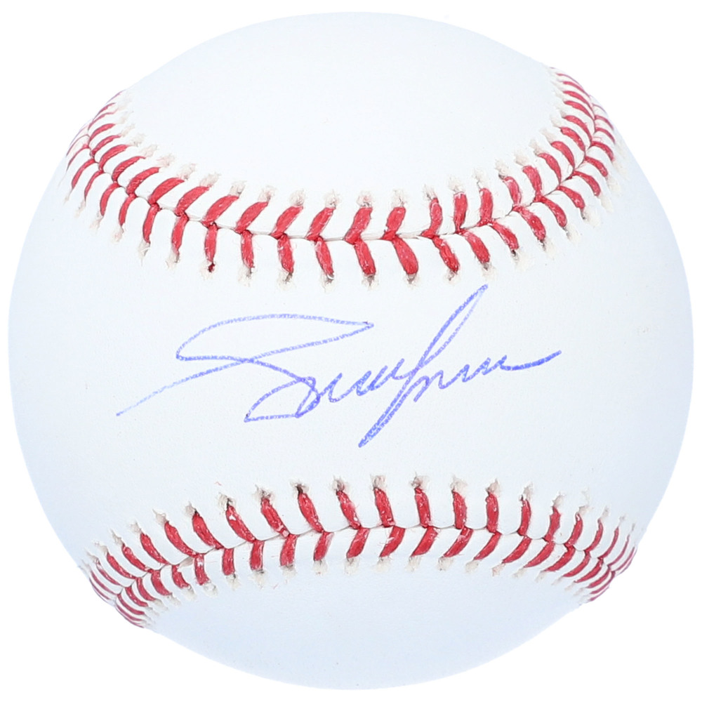 Adam Graves New York Rangers Autographed MLB Baseball - NHL Auctions ...