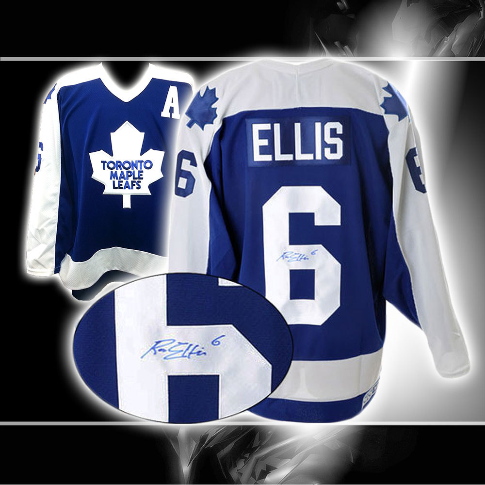 Ron Ellis Toronto Maple Leafs Autographed Jersey - NHL Auctions
