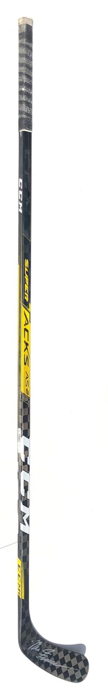 #38 Mario Ferraro Game Used Stick - Autographed - San Jose Sharks - NHL ...