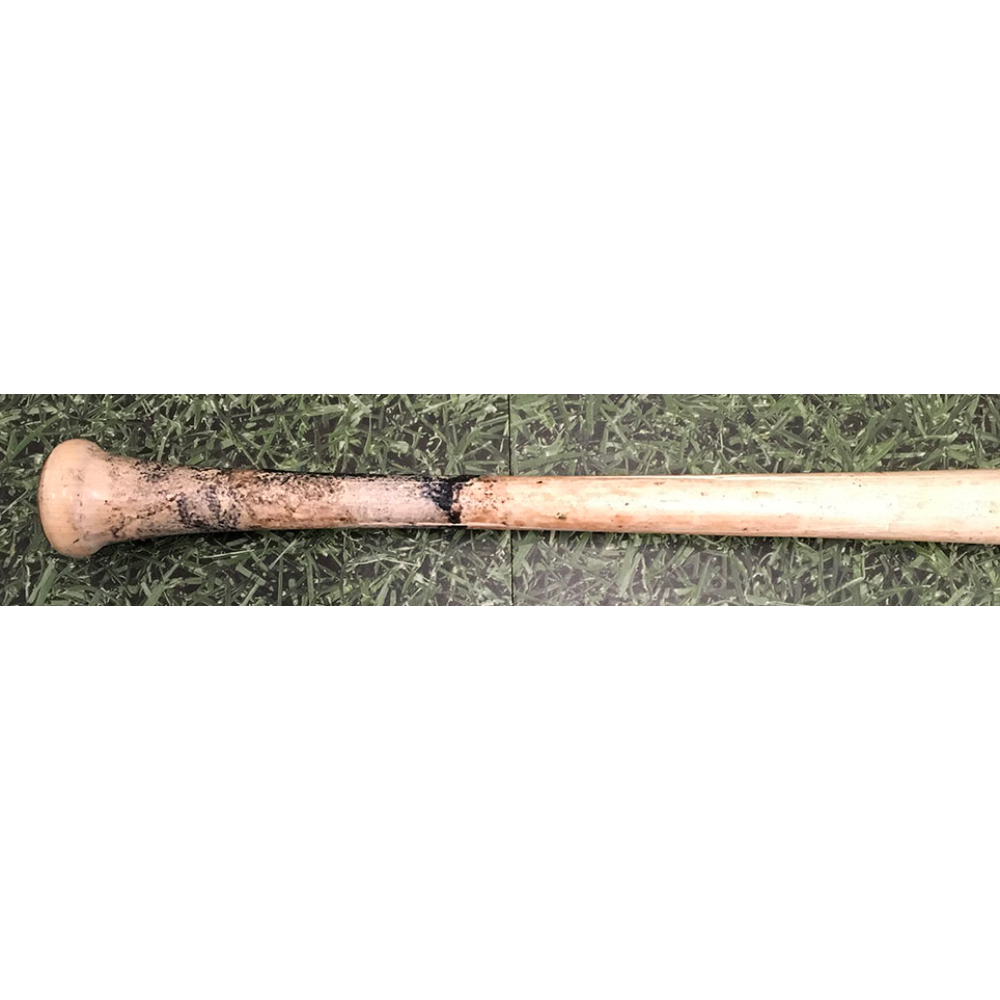 Travis Shaw 04/10/21 Game-Used Cracked Bat | MLB Auctions