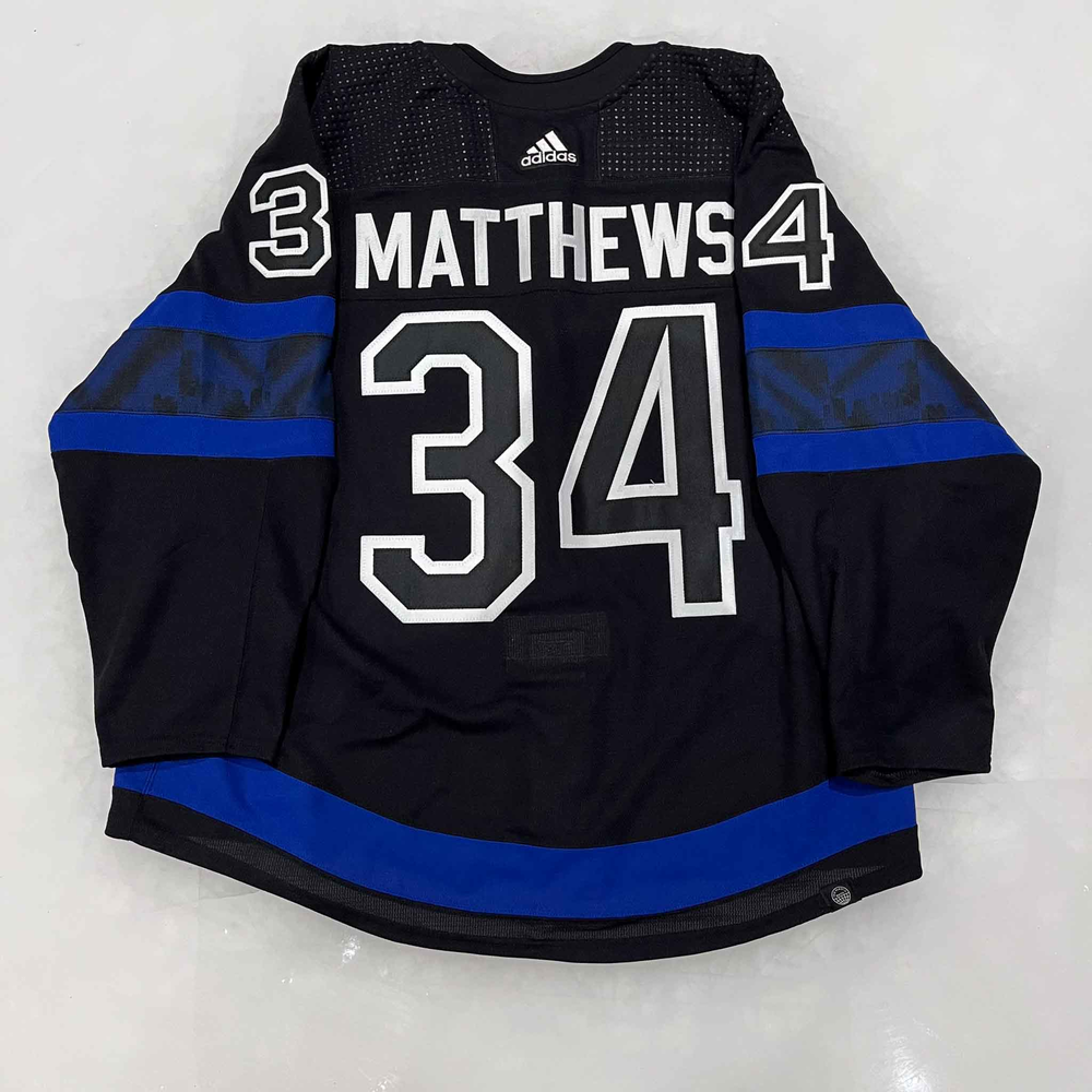#34 Auston Matthews Next Gen Game Worn 'Flipside' Sweater (Signed by ...