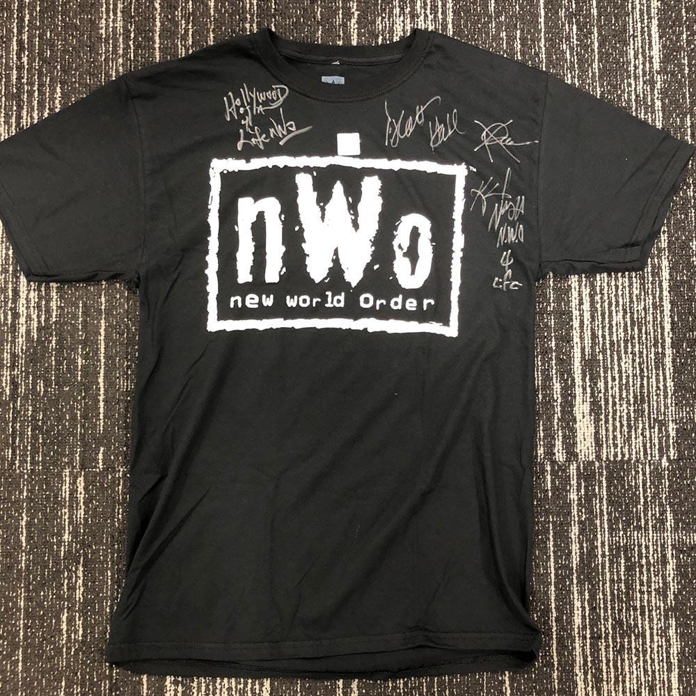 nWo SIGNED Authentic T-Shirt (RAW Reunion - 7/22/19) | WWE Auction