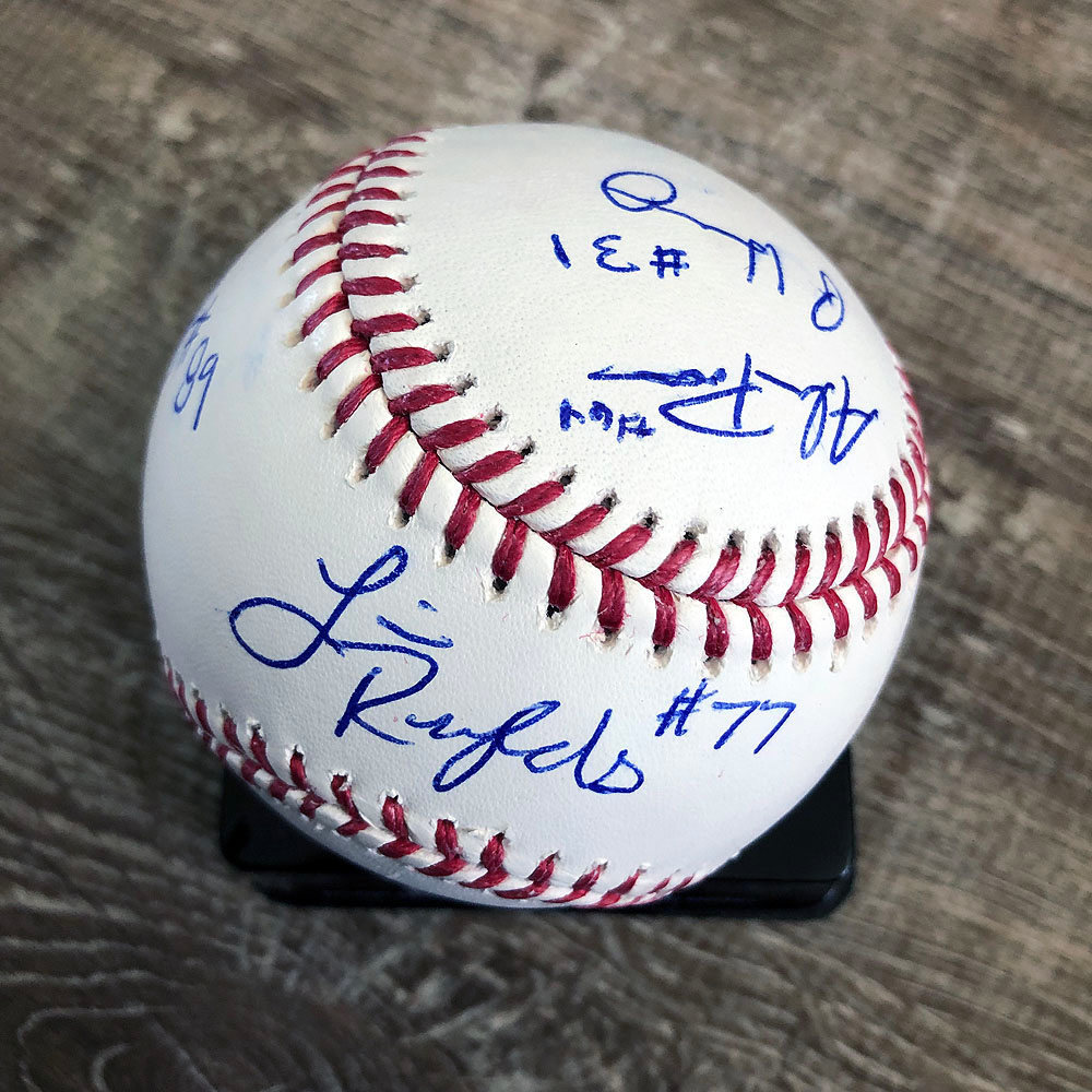 UMPS CARE AUCTION: 2020 NLCS Crew Signed Baseball | MLB Auctions