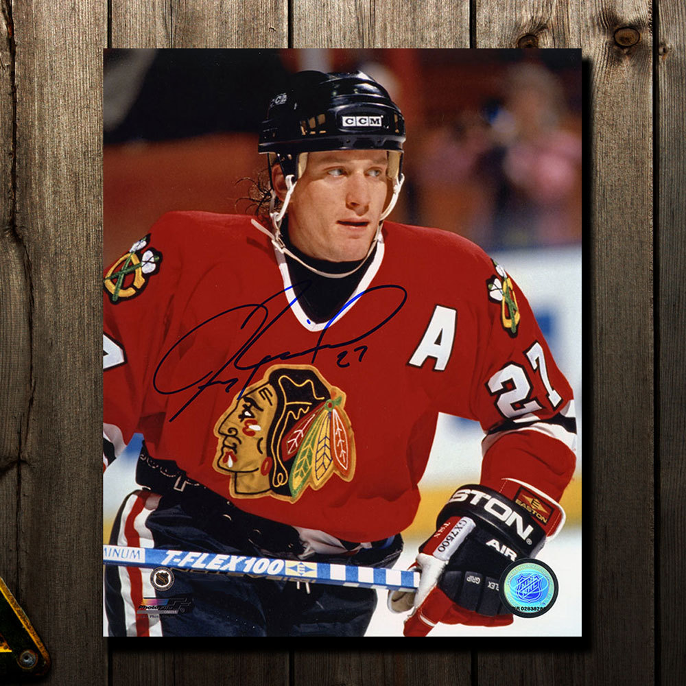 Jeremy Roenick Chicago Blackhawks Autographed 8x10 - NHL Auctions