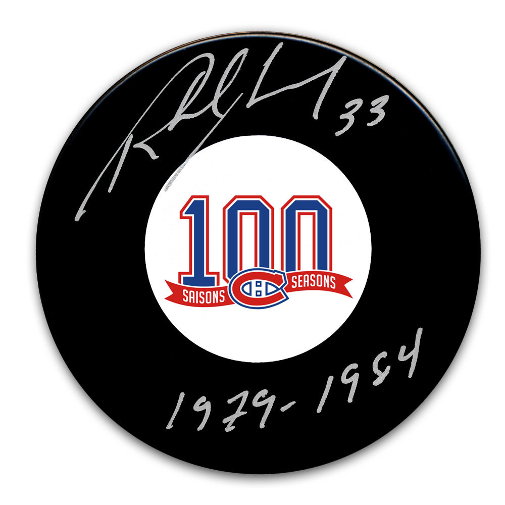 Richard Sevigny Montreal Canadiens 100th Anniversary Autographed Puck ...