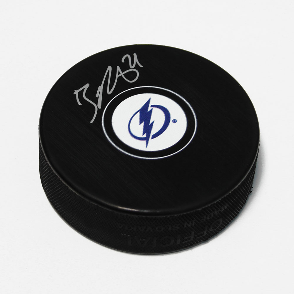 Brayden Point Tampa Bay Lightning Signed Autograph Model Hockey Puck ...