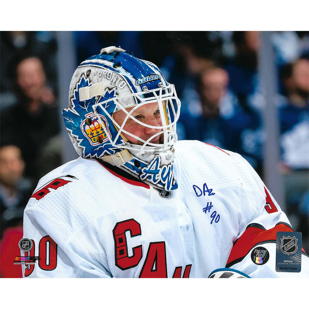 David Ayres Autographed Carolina Hurricanes 8X10 Photo - NHL Auctions