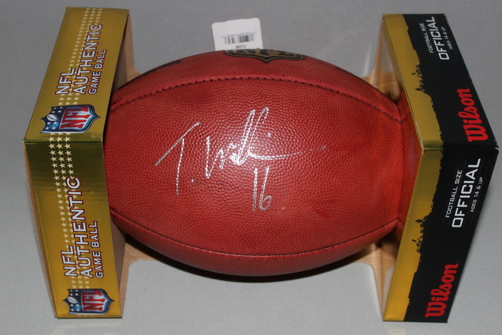 CHARGERS - TYRELL WILLIAMS SIGNED AUTHENTIC FOOTBALL | The official ...