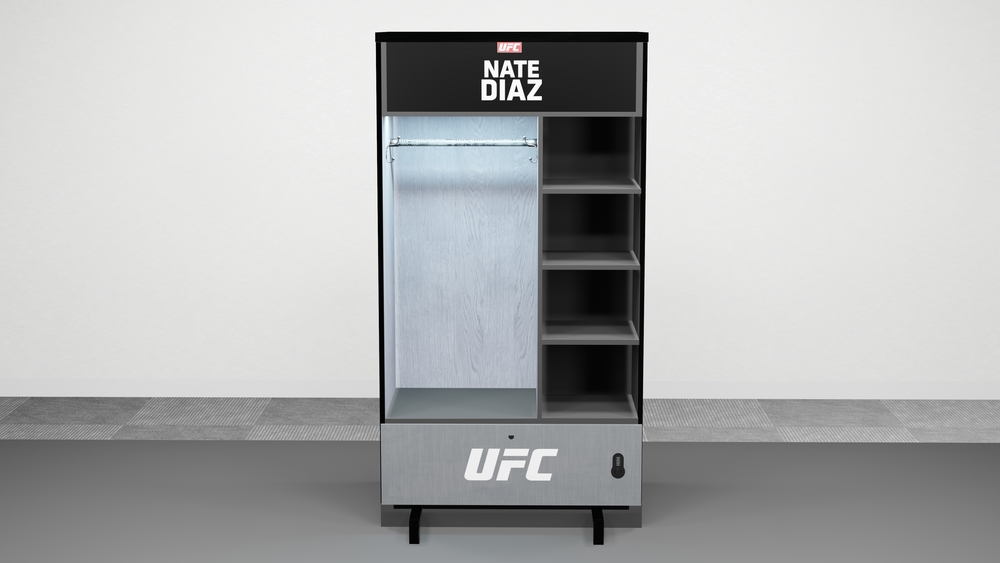 Nate Diaz Event Used Locker - UFC 279 | UFC Collectibles