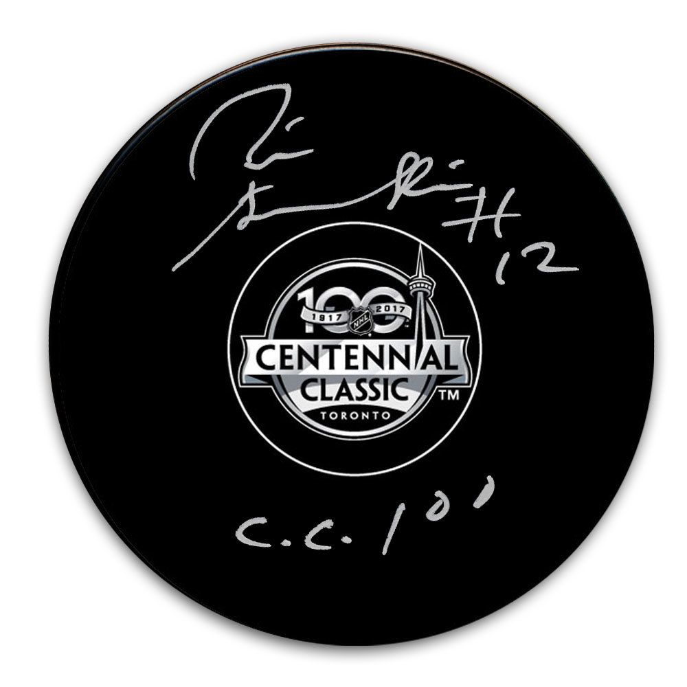 Pete Stemkowski 2017 Centennial Classic Autographed Puck Toronto Maple ...