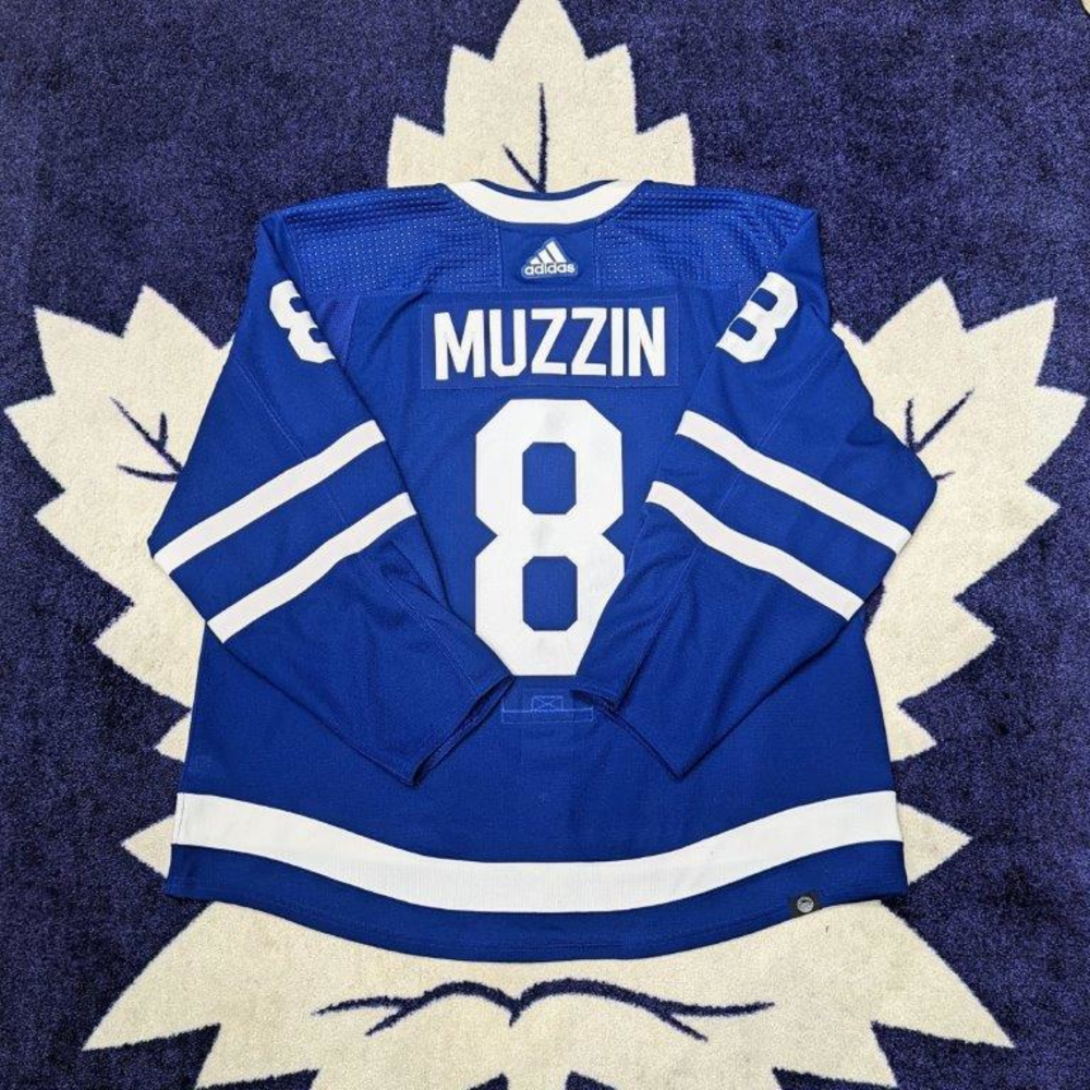 Jake Muzzin 2021-22 Blue Set 2 Game Worn Jersey | Real Sports Auction