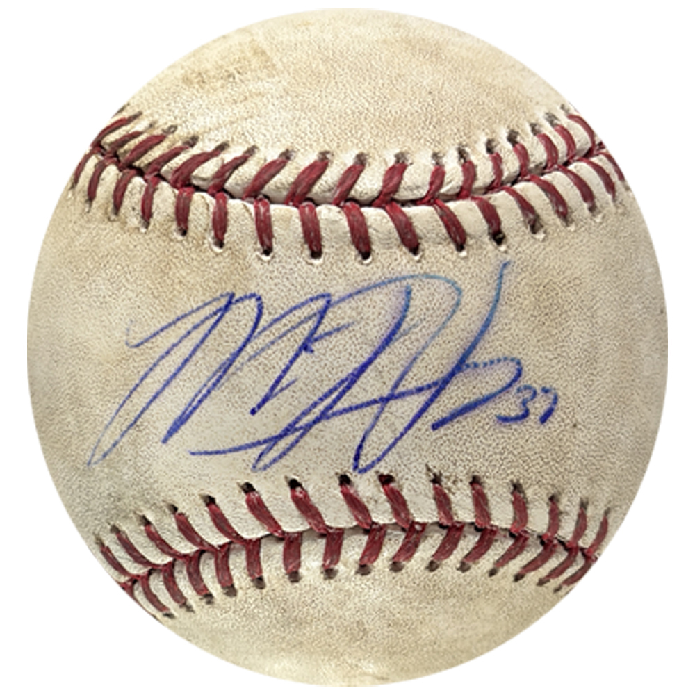 Matt Harvey #33 - Autographed Game-Used Baseball - Matt Harvey to ...