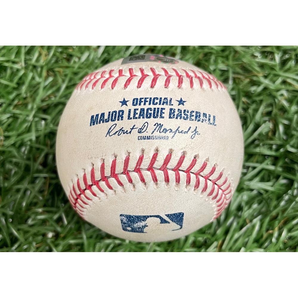 Game Used Baseball: Colin Poche (Rookie Season) strikes out Nomar ...