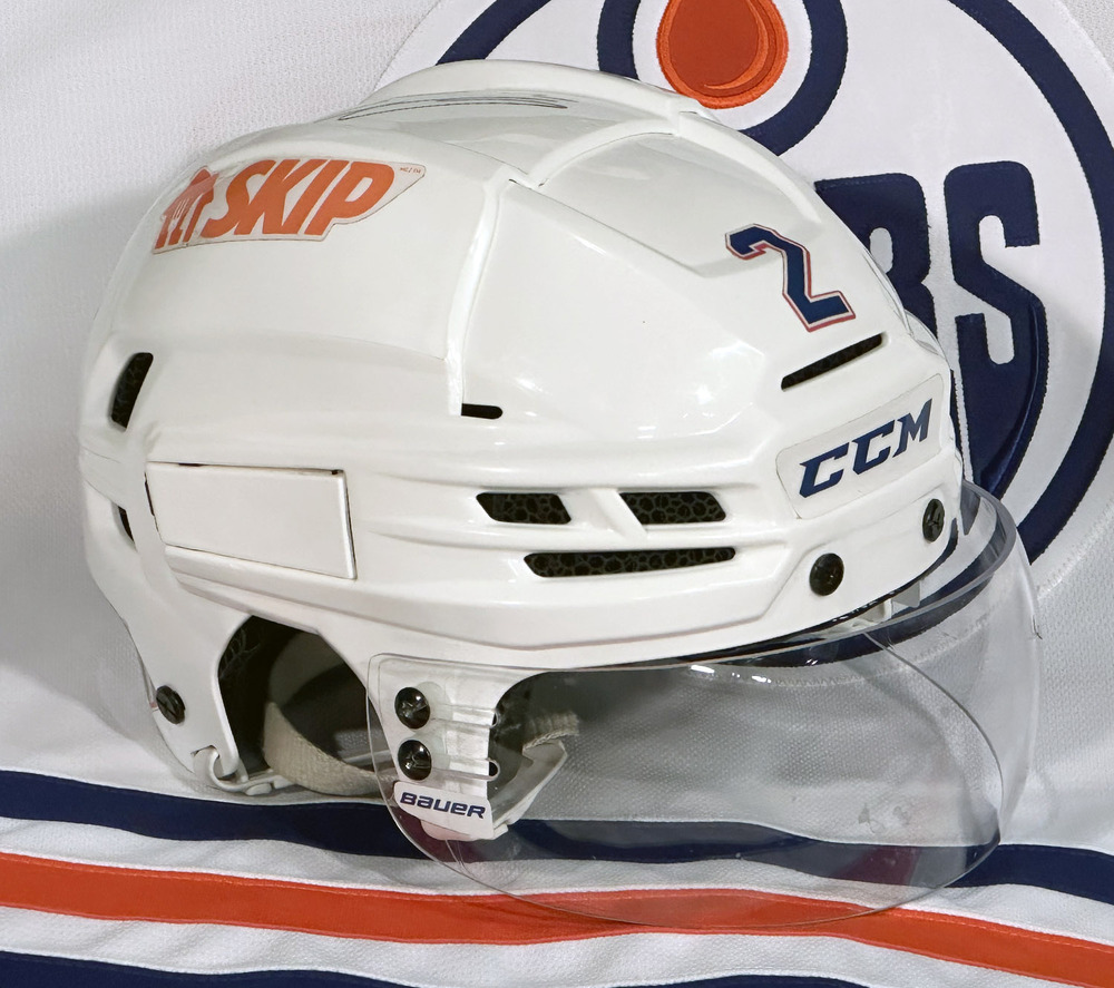 Evan Bouchard #2 - Autographed 2023-24 Edmonton Oilers Game-Worn White ...