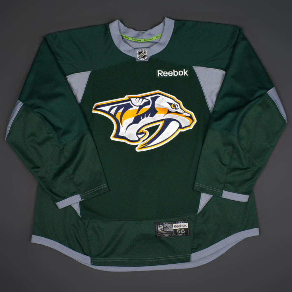 Craig Smith - Nashville Predators - 2014-15 Practice-Worn Jersey - NHL ...