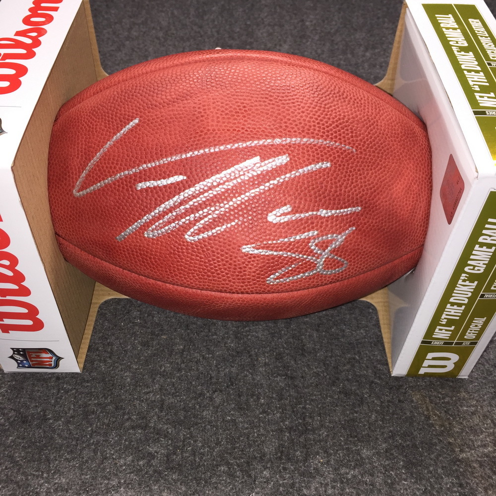 NFL - Rams Von Miller signed authentic football | The official auction ...