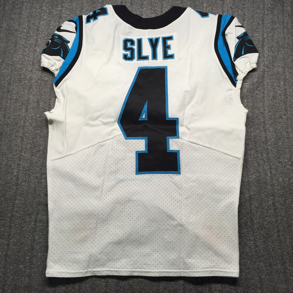 London Games - Panthers Joe Slye Game Used Jersey (10/13/2019) Size 42 ...
