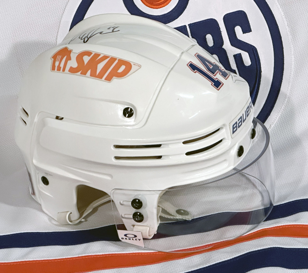 Mattias Ekholm #14 - Autographed 2023-24 Edmonton Oilers Game-Worn ...