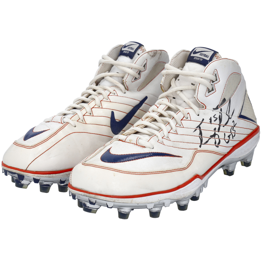 Tim Tebow Denver Broncos Nike Autographed Game-Used Cleats from 2011 ...