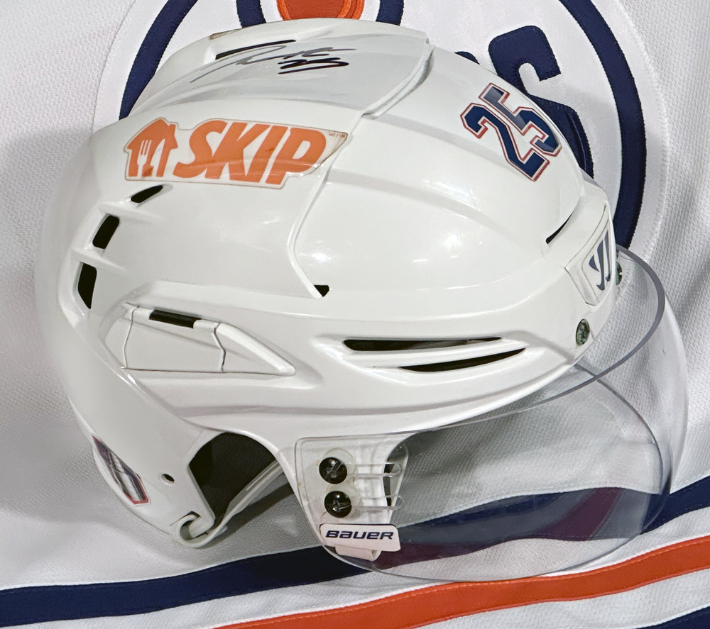 Darnell Nurse #25 - Autographed 2023-24 Edmonton Oilers Game-Worn White ...