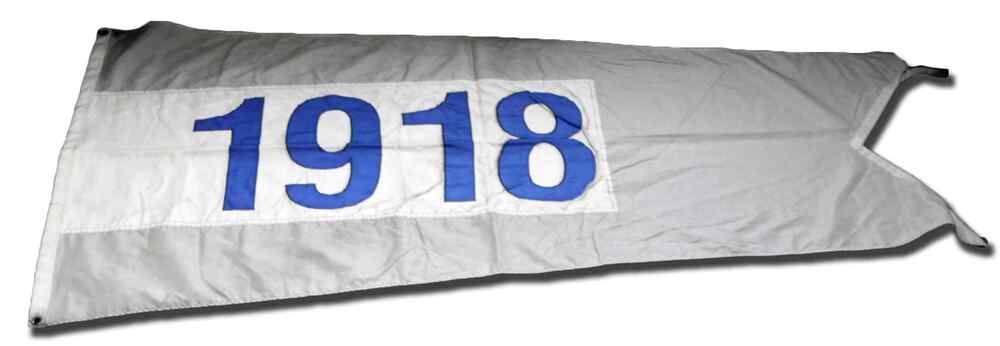Wrigley Field Collection -- Rooftop Flag -- 1918 | Chicago Cubs Auctions