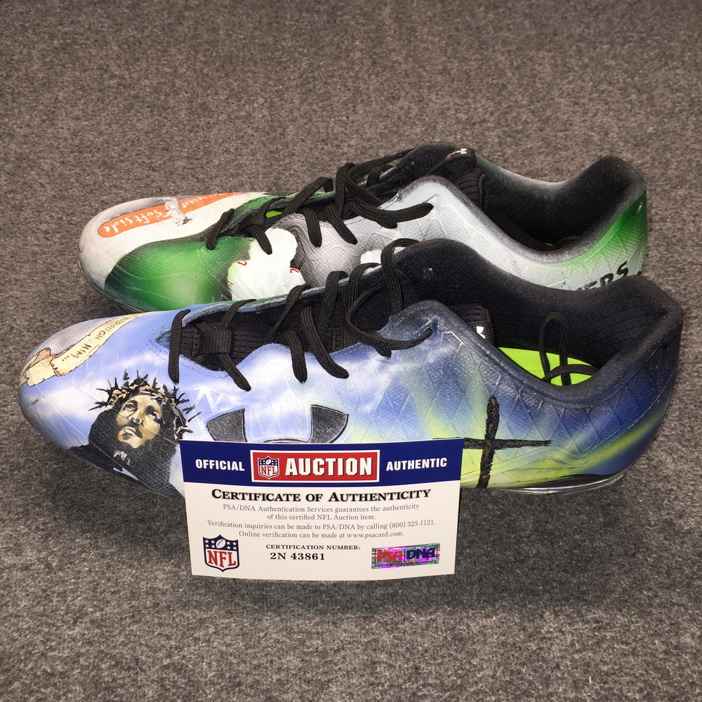 My Cause My Cleats - Eagles Torrey Smith game worn custom cleats ...