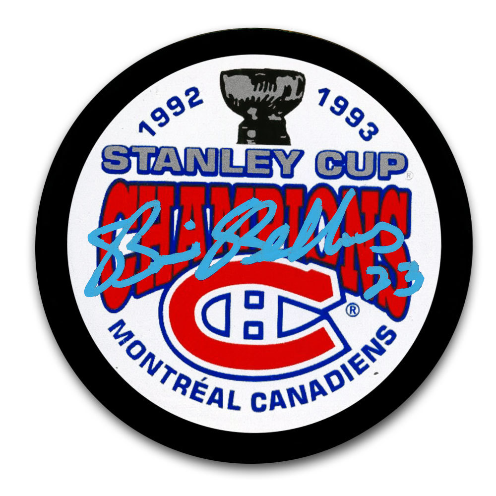 Brian Bellows Montreal Canadiens 1993 Stanley Cup Champions Autographed ...