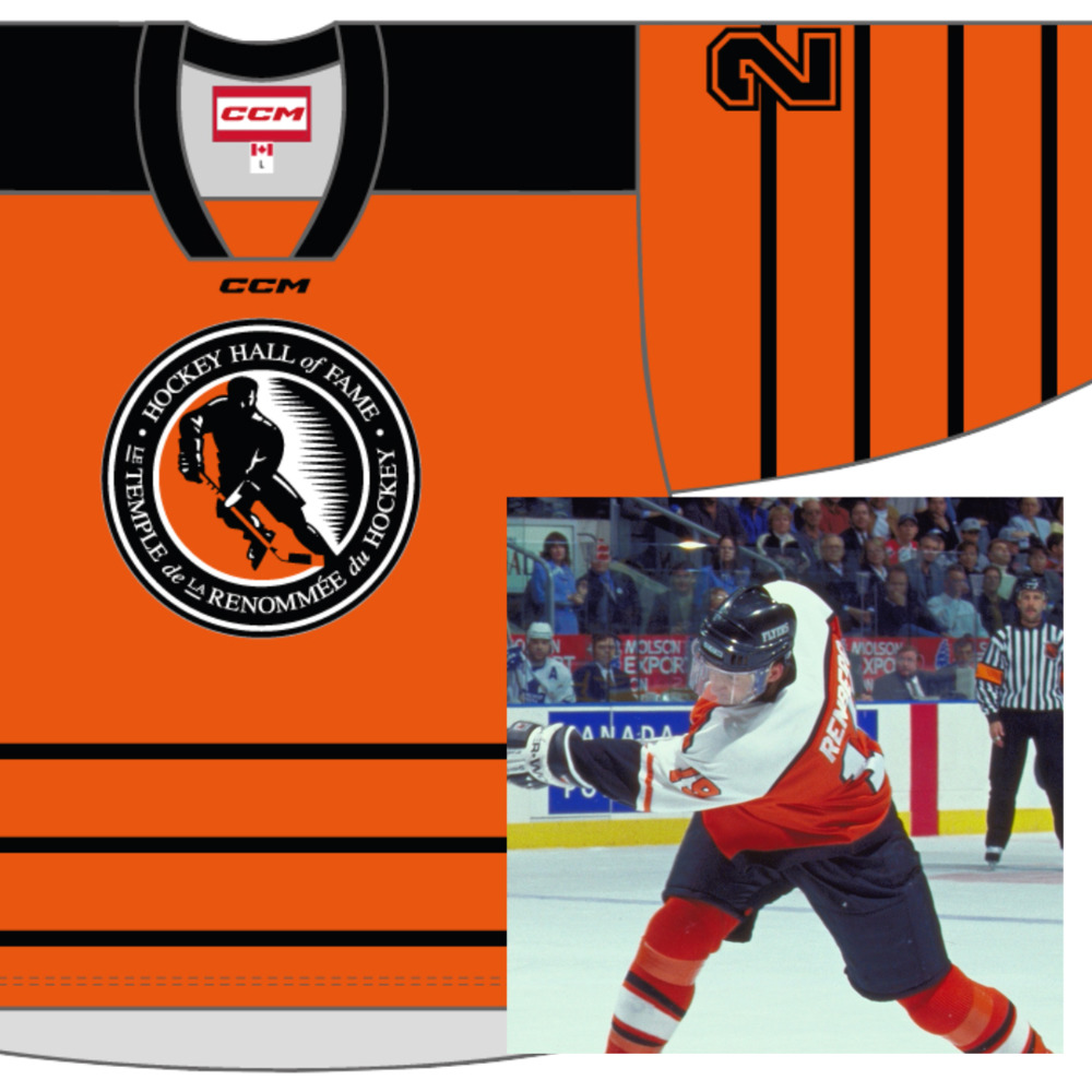 Mikael Renberg GAME-WORN AUTOGRAPHED 2022 LEGENDS CLASSIC JERSEY ...