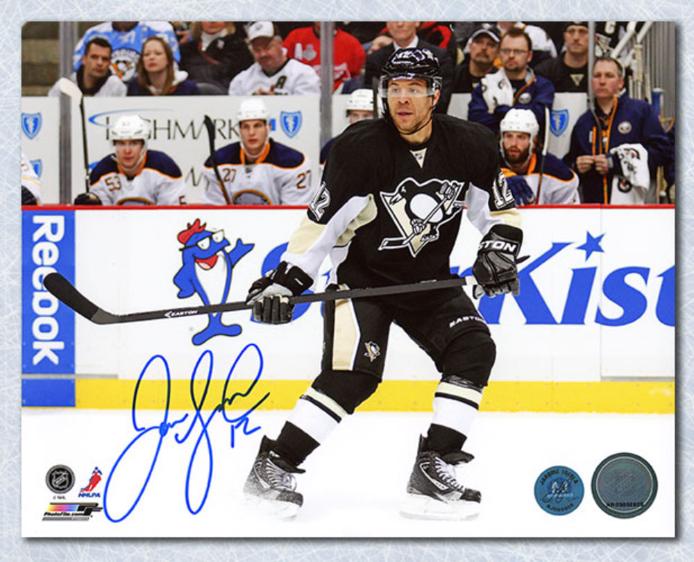 Jarome Iginla Pittsburgh Penguins Autographed Hockey 8x10 Photo - NHL ...