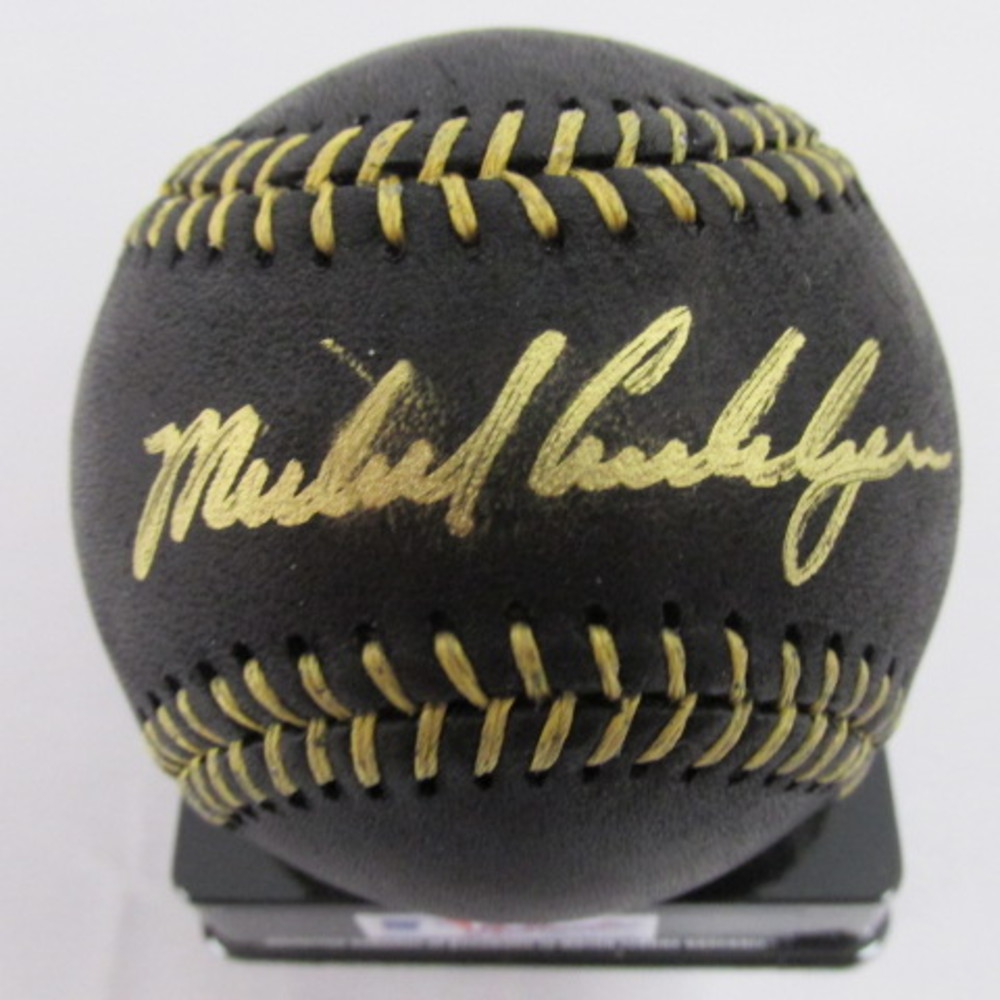 Michael Cuddyer Autographed Black Baseball | MLB Auctions