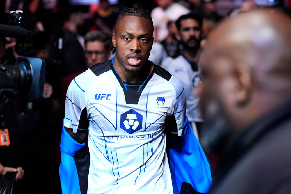 Jalin Turner Signed Event Worn Jersey - UFC 285 | UFC Collectibles