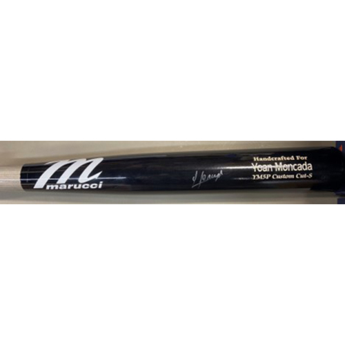 Yoan Moncada Autographed Game Model Bat | MLB Auctions