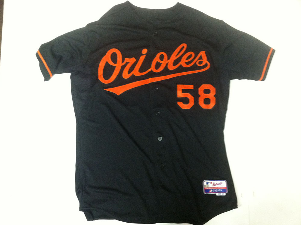 Ryan Webb - 2014 Team-Issued Postseason Jersey (HZ198513) | MLB Auctions