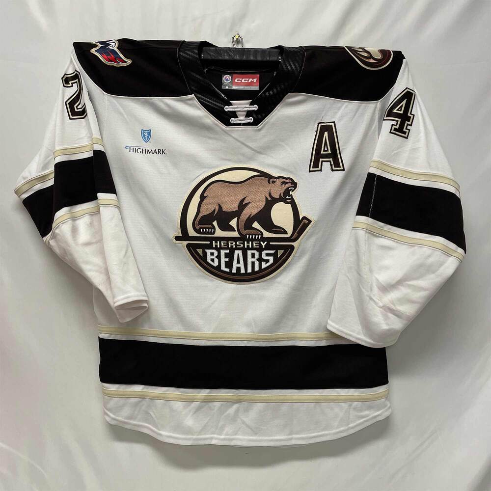 AHL Authentic - 2025 Hershey Bears Calder Cup Playoffs White Jersey ...