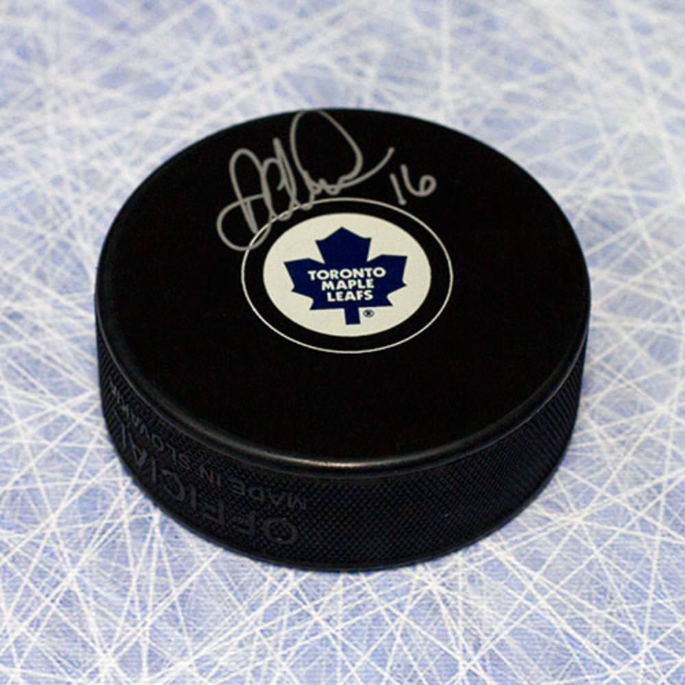 Darcy Tucker Toronto Maple Leafs Autographed Hockey Puck - NHL Auctions