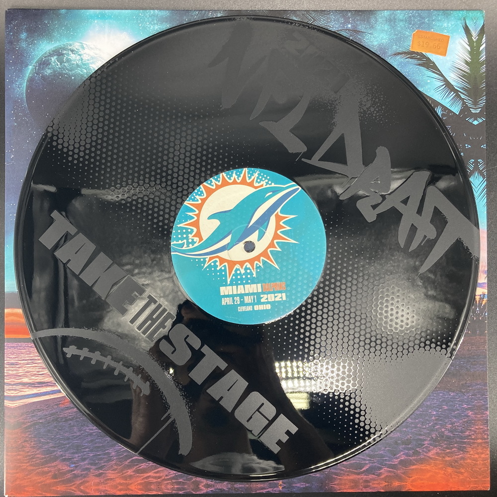 NFL - Dolphins 2021 NFL Draft Custom Vinyl | The official auction site ...
