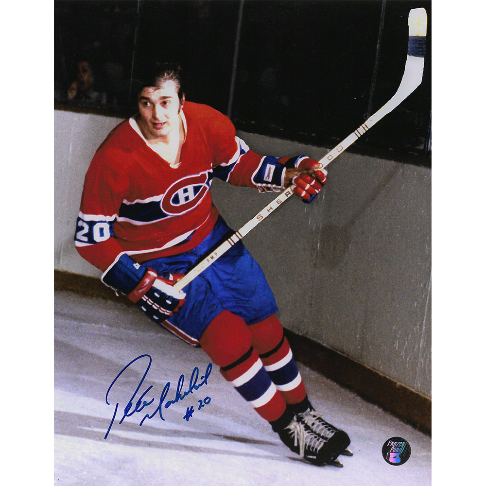 Pete Mahovlich Autographed Montreal Canadiens 8X10 Photo - NHL Auctions
