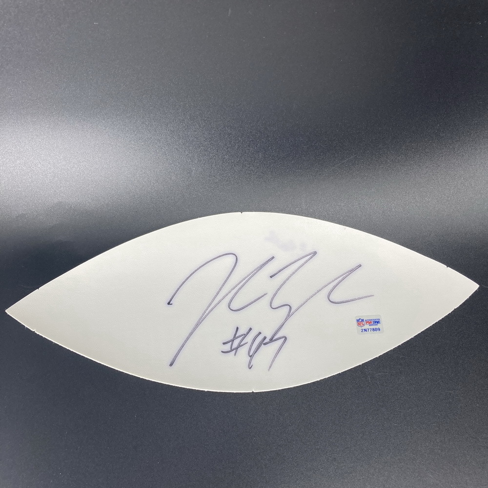 NFL - Buccaneers John Lynch Signed White Panel | The official auction ...