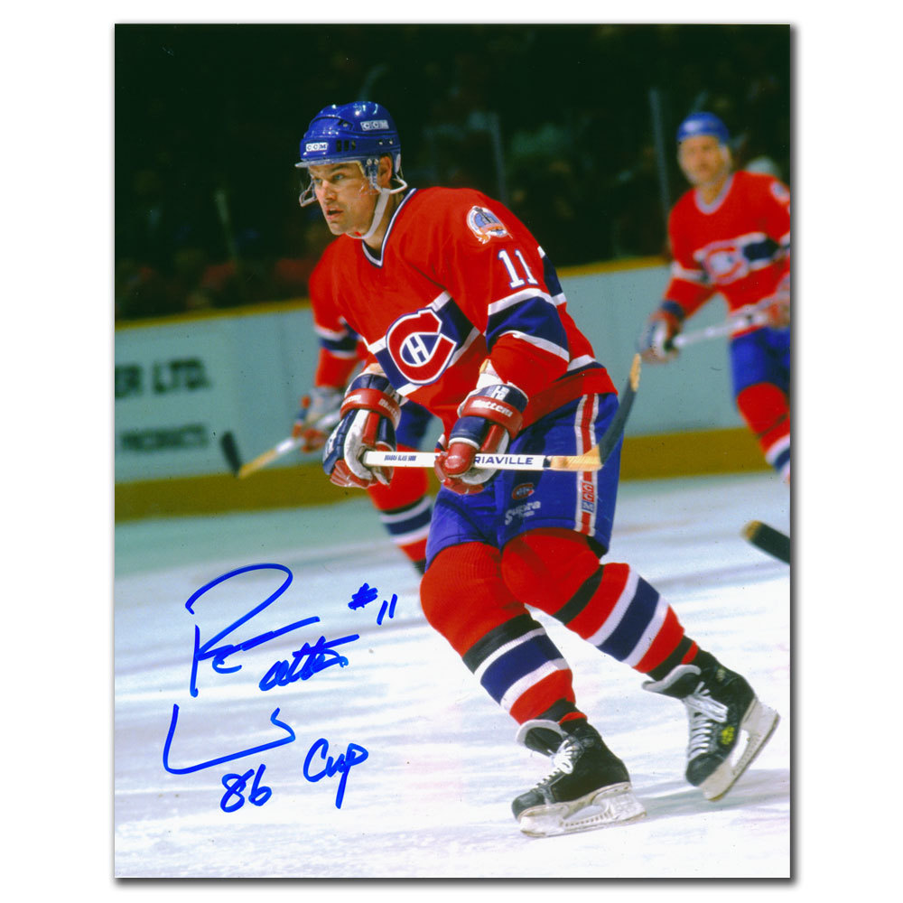 Ryan Walter Montreal Canadiens RUSH Autographed 8x10 - NHL Auctions