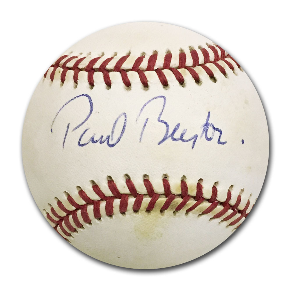 Paul Beeston Autographed 1993 World Series Official Baseball - NHL Auctions