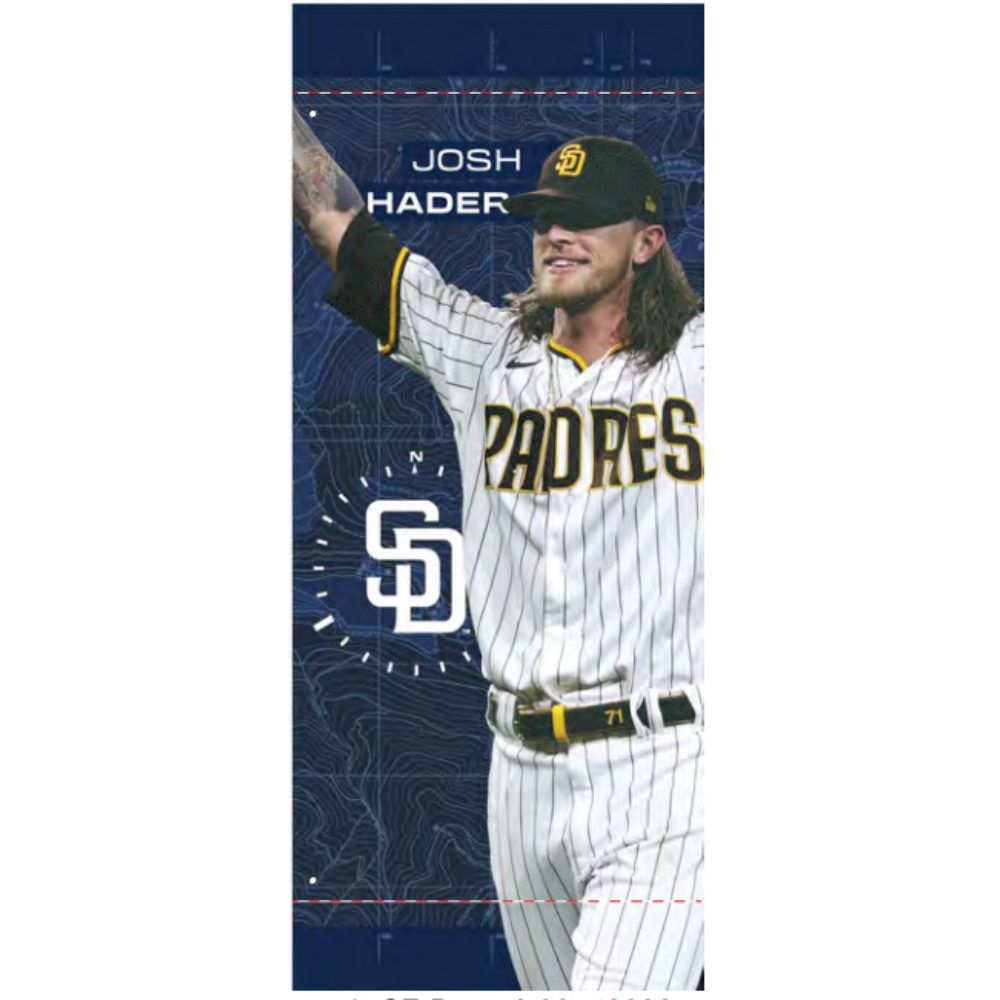 2023 All-Star Game Banners - Josh Hader Lightpole Banner - 36" x 15 ...
