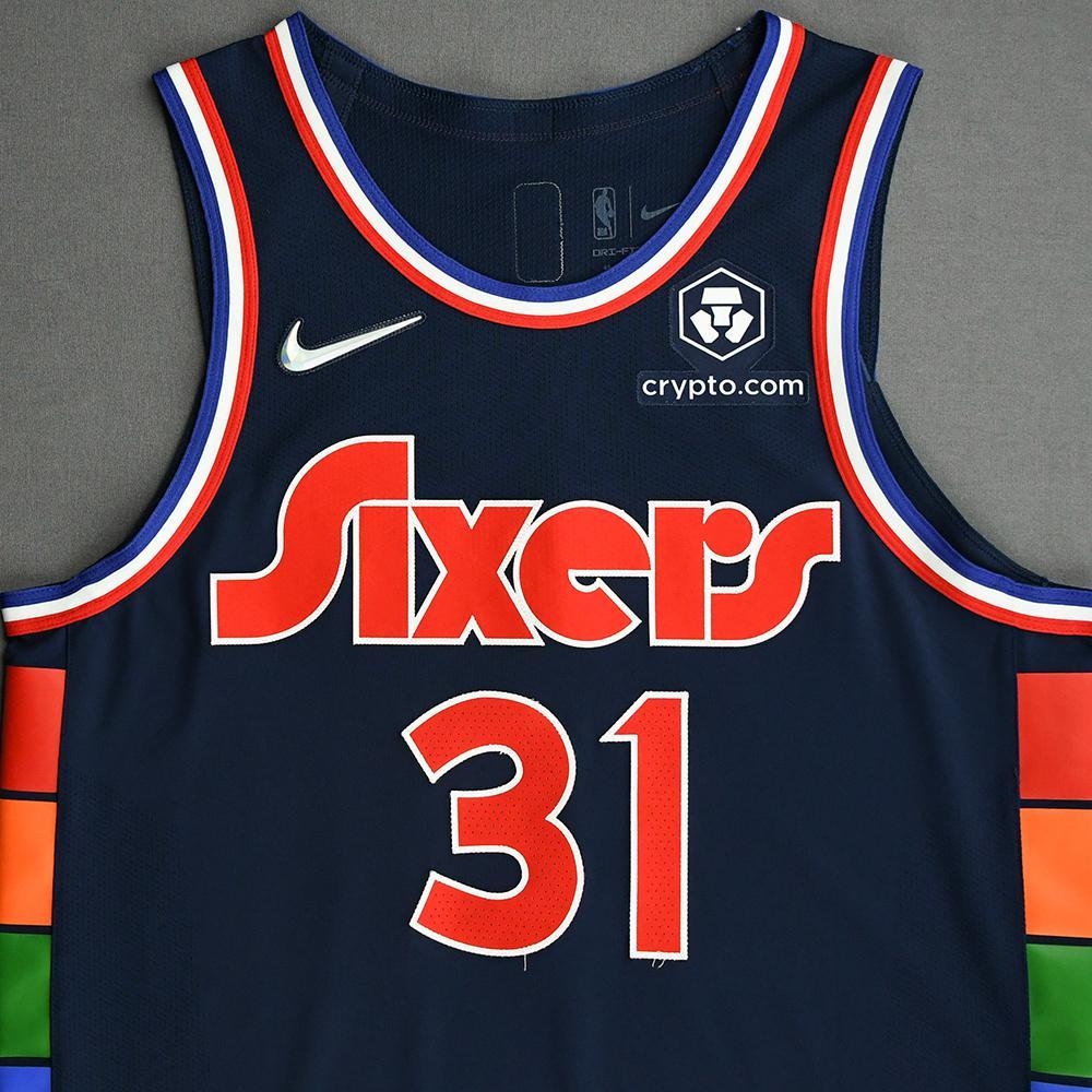 Seth Curry - Philadelphia 76ers - Game-Worn City Edition Jersey ...