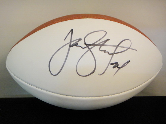 49ERS JOE STALEY SIGNED PANEL BALL | The official auction site of the ...