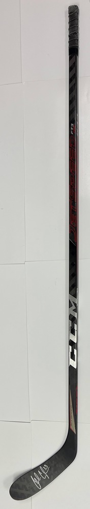 #13 Charlie Coyle Game Used Stick - Autographed - Boston Bruins - NHL ...