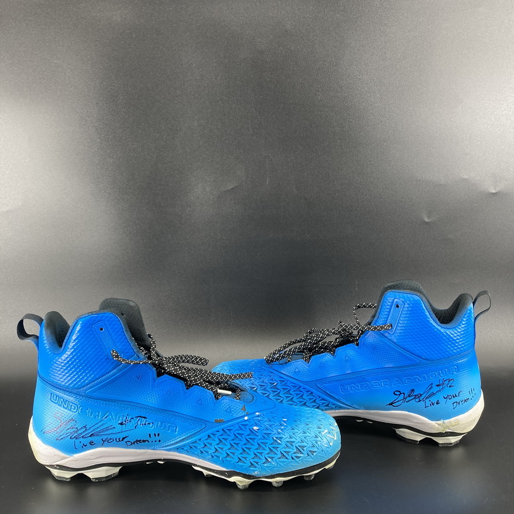 My Cause My Cleats - Broncos Garett Bolles Signed Game Worn Custom ...