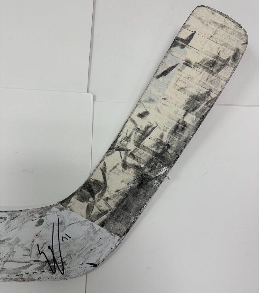#31 Eric Comrie Game Used Stick - Autographed - Buffalo Sabres - NHL ...