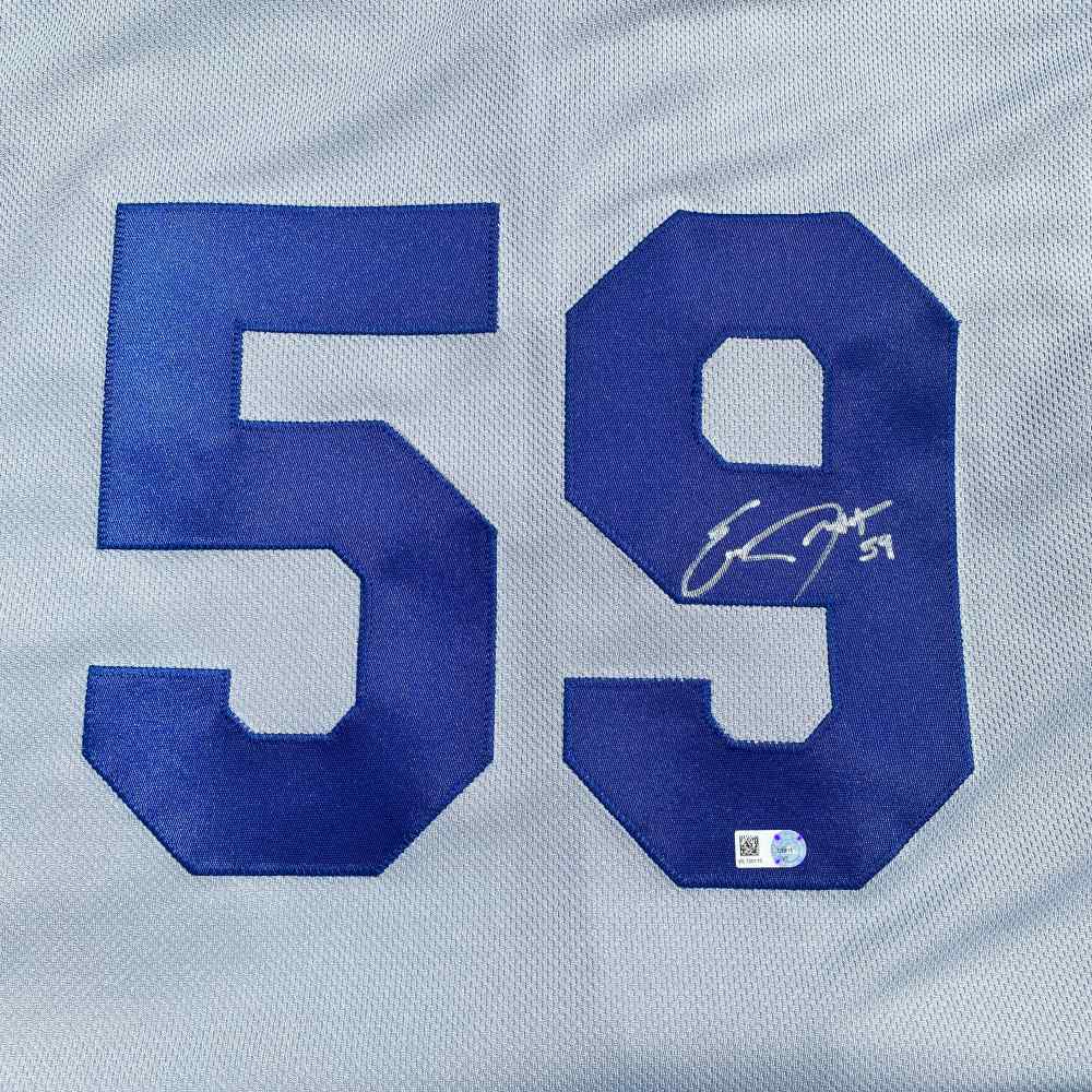Autographed and Game-Used Brooklyn Dodgers Jersey: Evan Phillips #59 ...