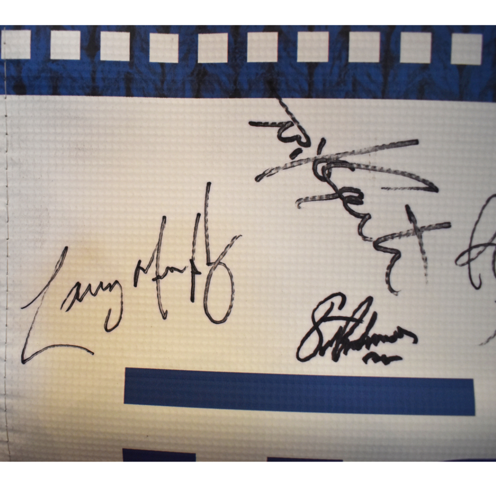 Autographed Toronto Maple Leafs Centennial Street Banner - NHL Auctions