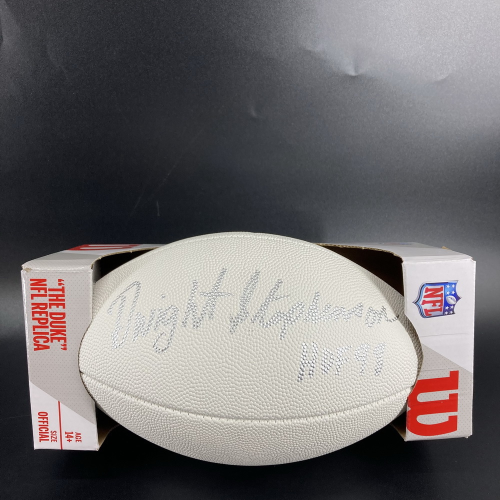HOF - Dolphins Dwight Stephenson Signed Panel Ball | The official ...